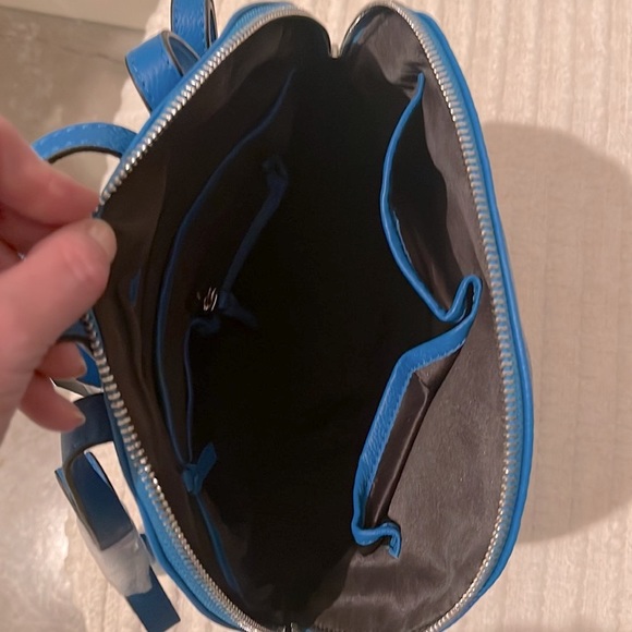 Tahari | Bags | Tahari Mara Backpack In Azura Leather | Poshmark
